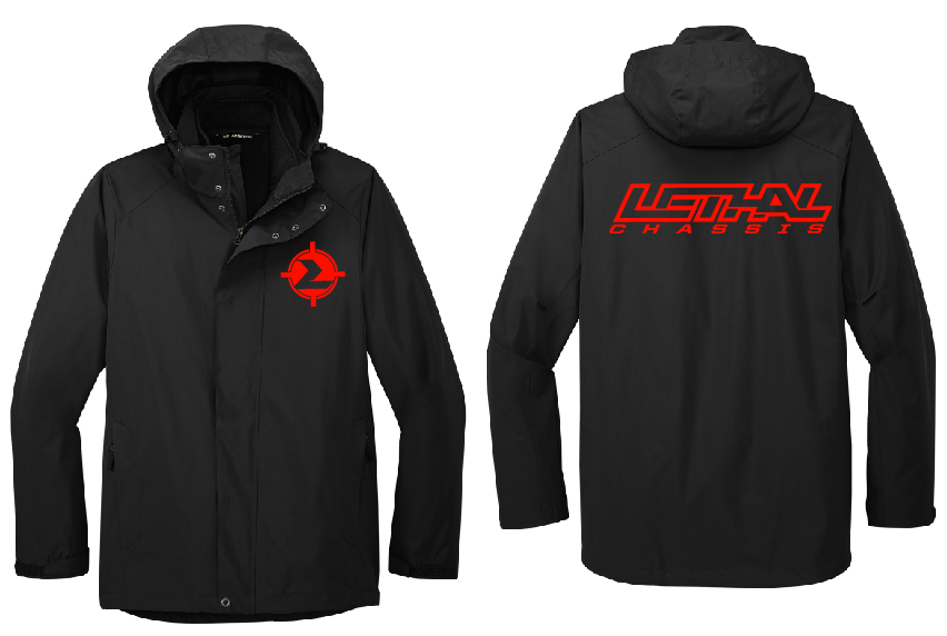 Men’s Jacket - Black – Lethal Chassis